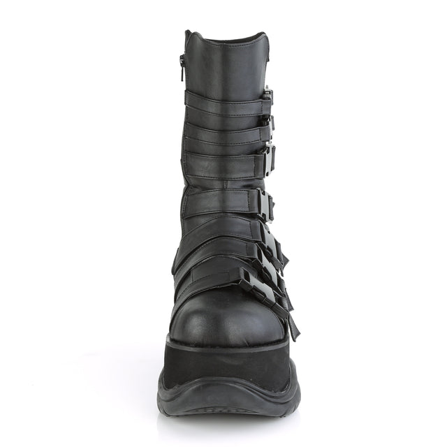 DEMONIA "Neptune-210" Boots - Black Vegan Leather – Demonia Cult